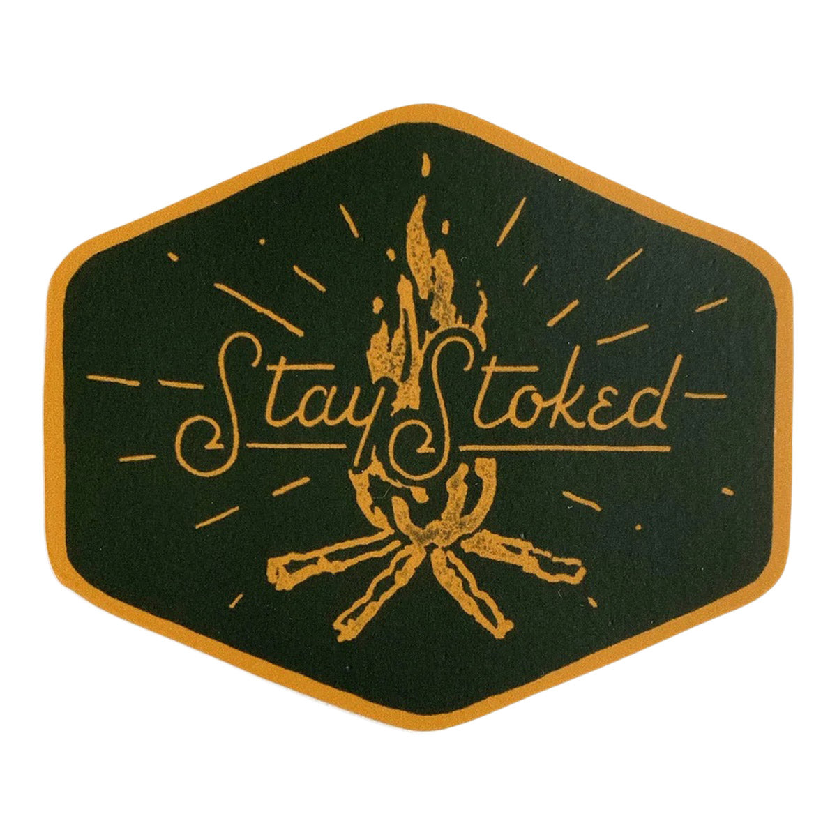 The Wild Wander Stay Stoked Sticker